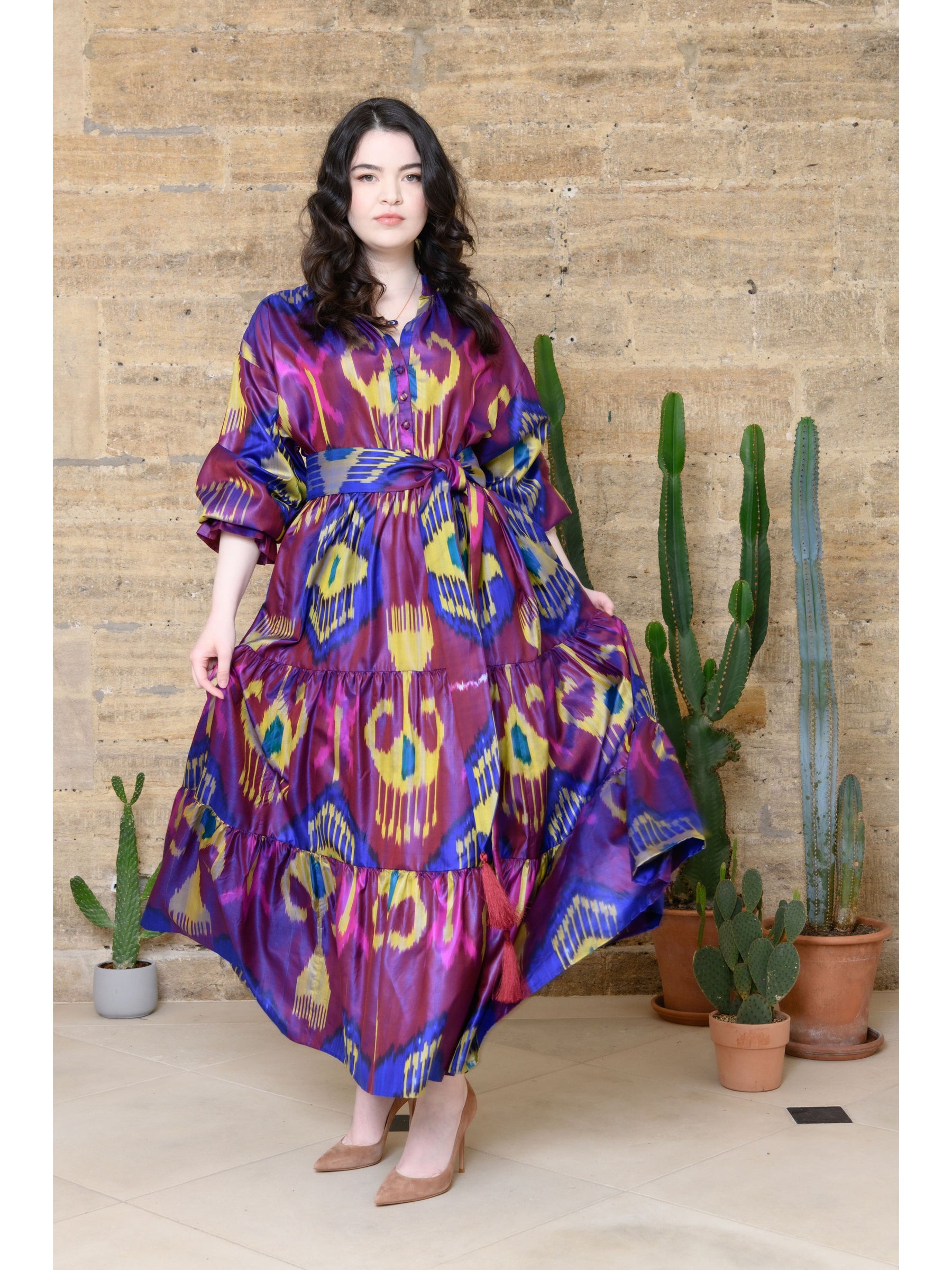 Silk Ikat Dresses– anorliving